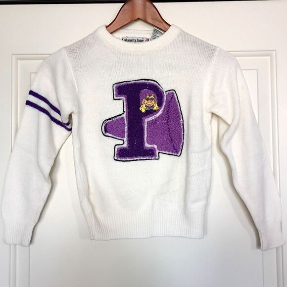 Calamity Jane | Shirts & Tops | Vintage Miss Piggy Cheerleader Sweater ...